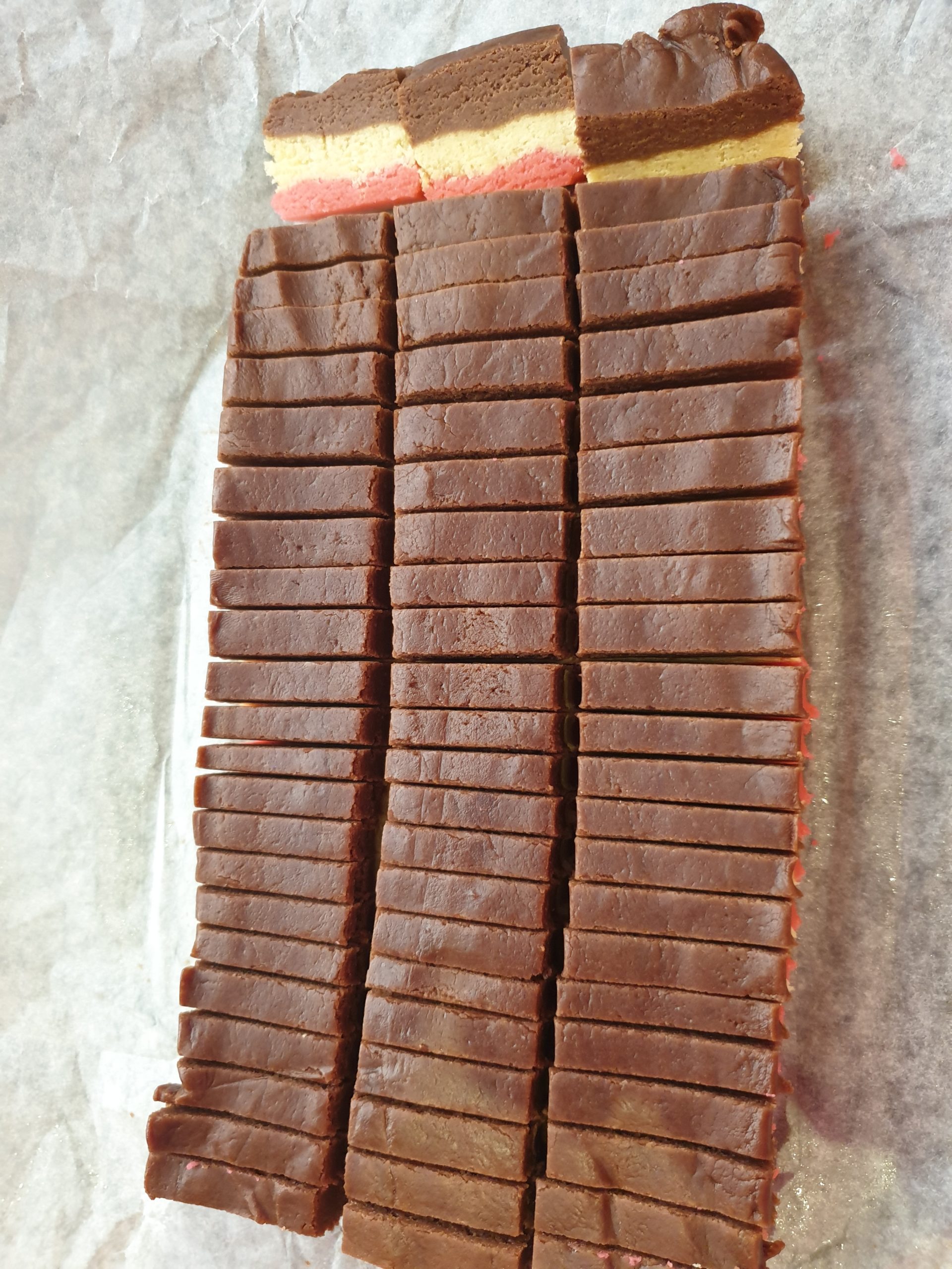 Magical Neapolitan Cookies - Living Delish