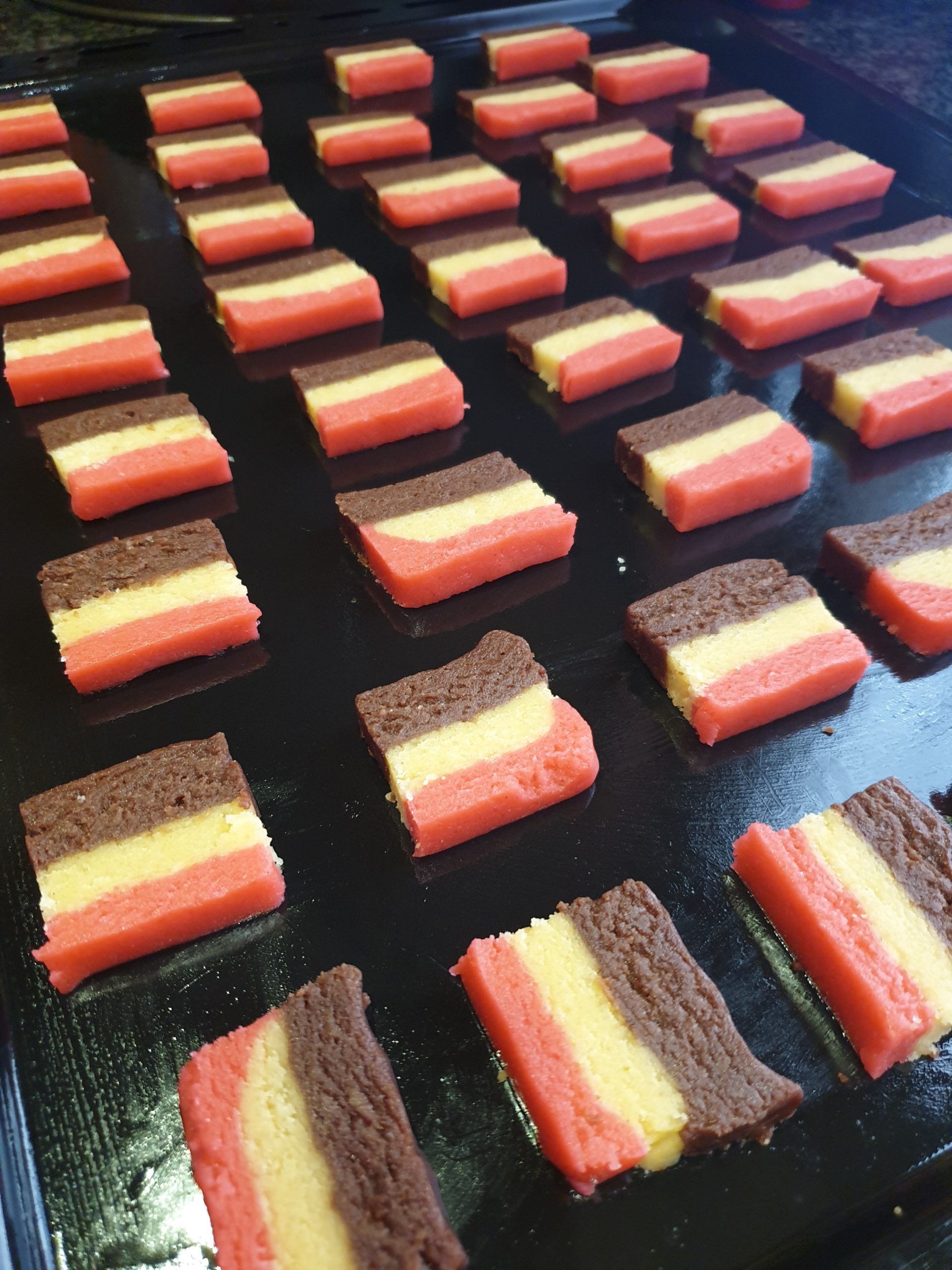 Magical Neapolitan Cookies - Living Delish
