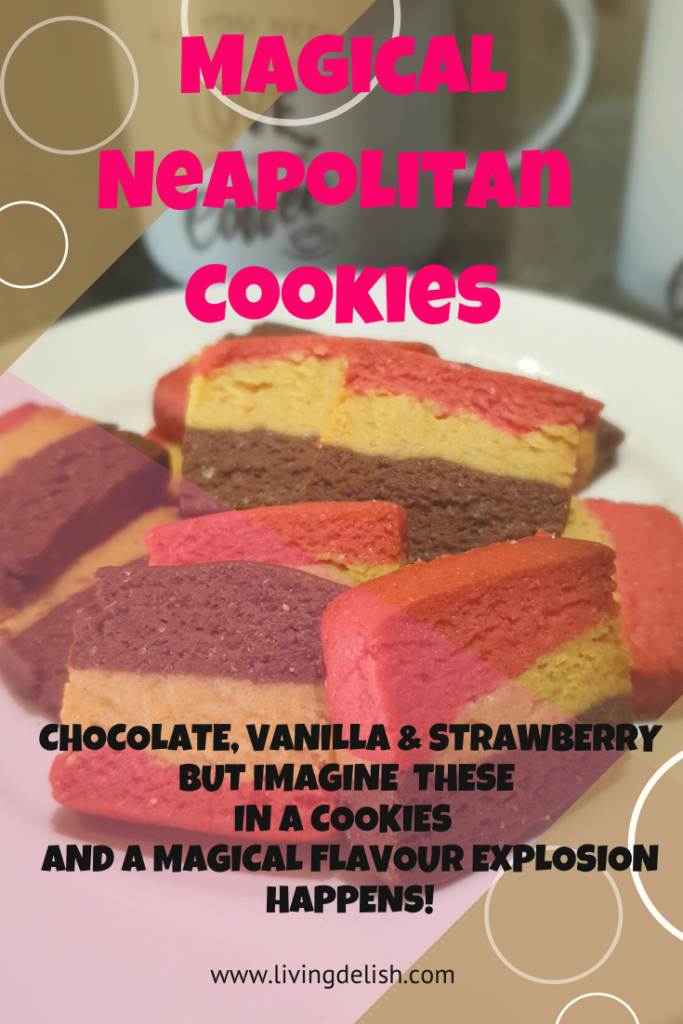 Magical Neapolitan Cookies - Living Delish