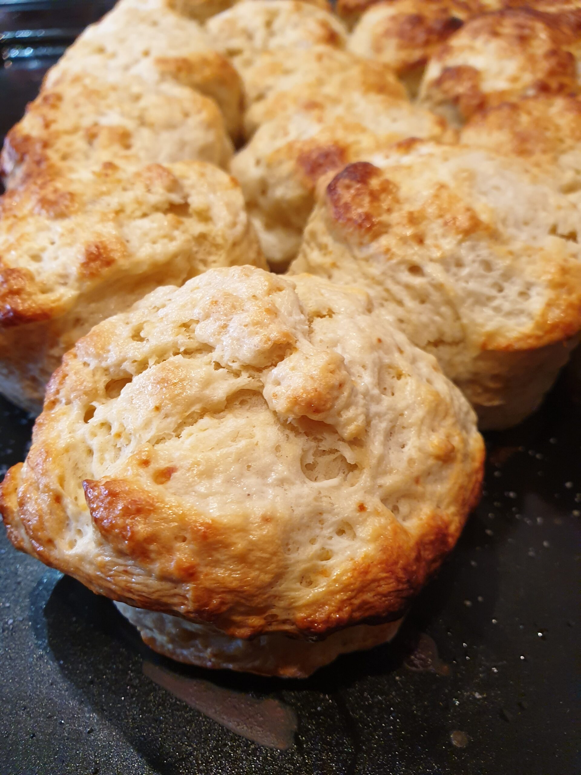 Fluffy all butter Scones - Living Delish